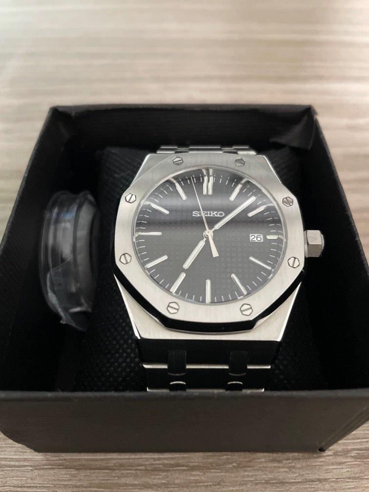 Seiko mod AP Royal Oak, Luxury, Watches on Carousell