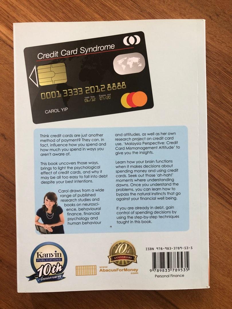 Self help book : Credit Card Syndrome. Carol Yip, Hobbies & Toys, Books ...