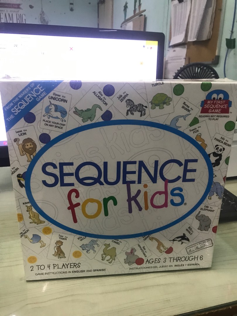 SEQUENCE for kids, Hobbies & Toys, Toys & Games on Carousell