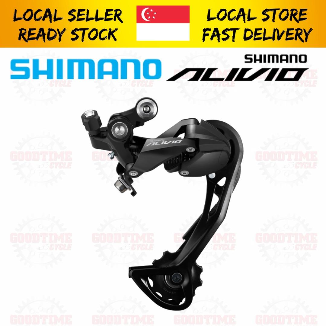 Shimano Alivio RD-M3100-SGS 9speed Rear Derailleur Shadow Long Cage ...