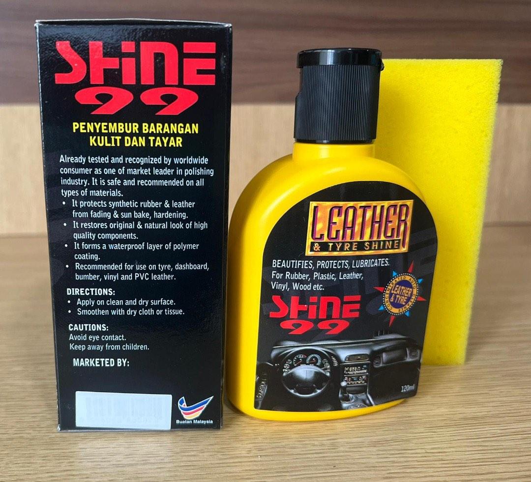 Shine 99 Leather & Type Shine 120ml, Car Accessories, Accessories on ...