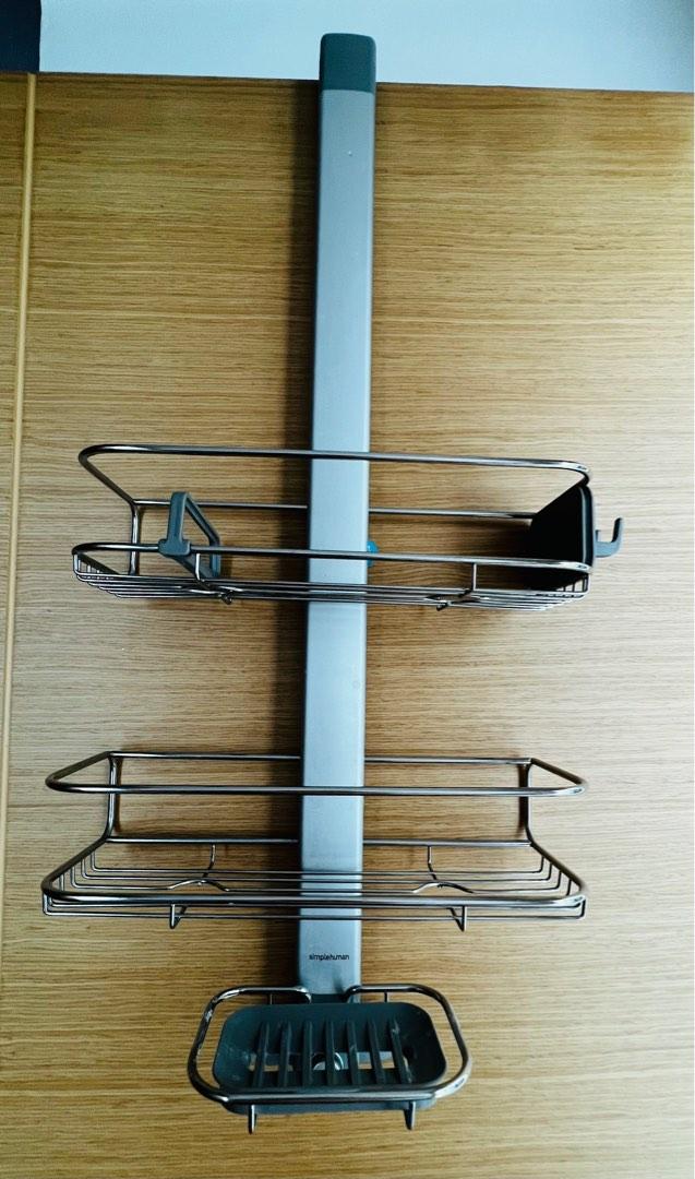 Simple Human shower caddy over door, Furniture & Home Living, Bathroom ...