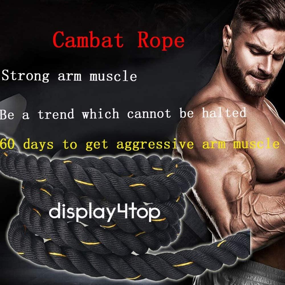 SM. DAWOO Battle Rope, Strength Training Rope, Battling Rope (38mm*12M ...