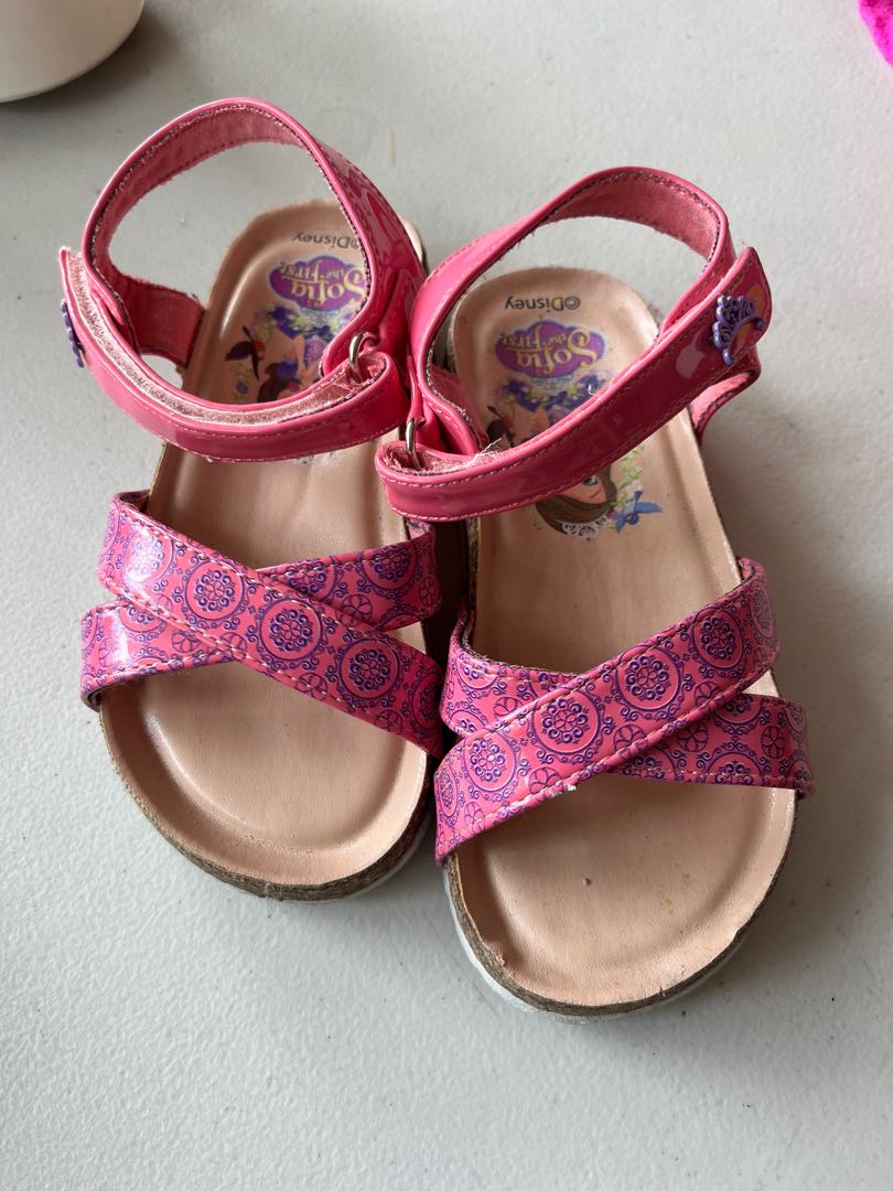 Sofia the First Sandals for Kids Size 29, Babies & Kids, Babies & Kids ...