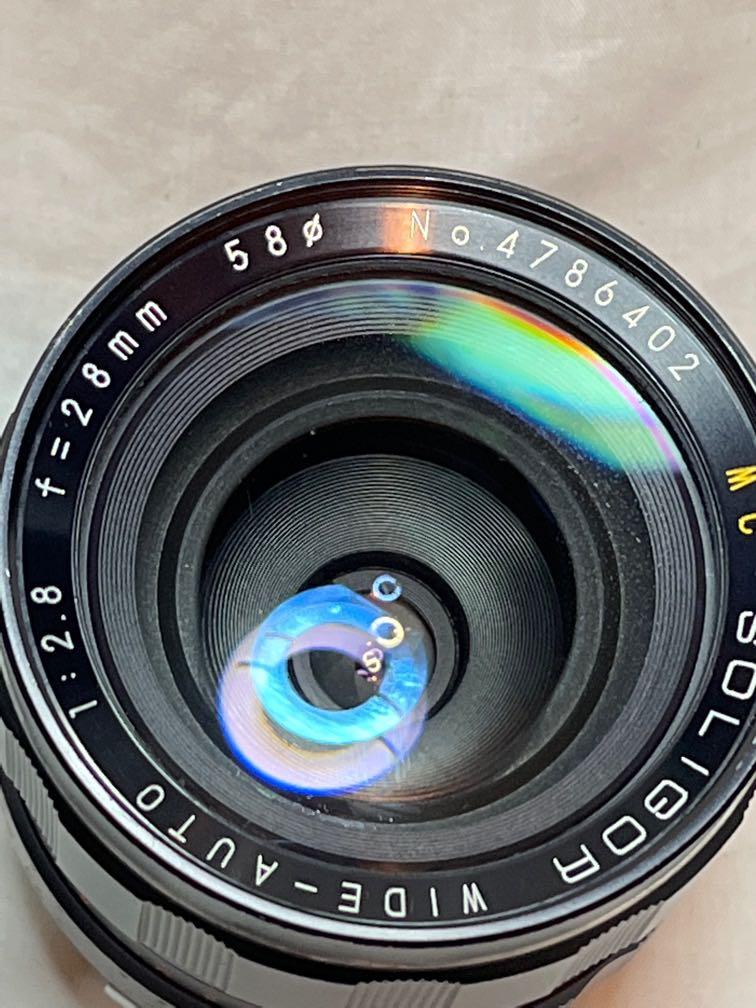 SOLIGOR 28mm f2.8 MC/MD Mount, Photography, Lens & Kits on Carousell