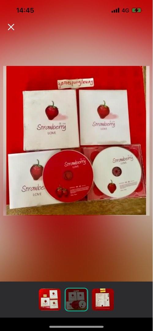 Sony -strawberry /movie/ love songs cd，共3套cd, 興趣及遊戲, 音樂、樂器 & 配件, 音樂與媒體 ...
