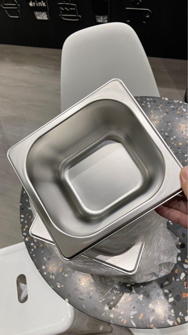 Stainless steel food container gastronom, Furniture & Home Living ...
