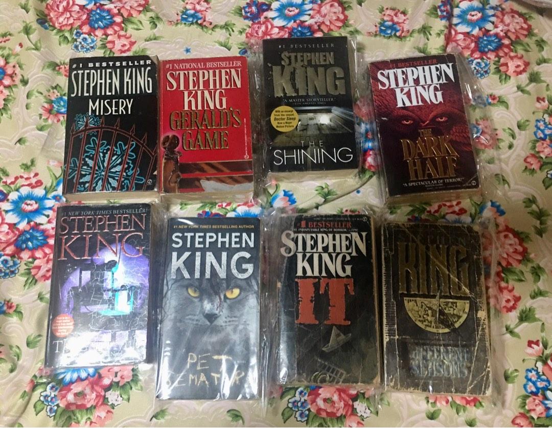 Stephen King Book Bundle Set, Hobbies & Toys, Books & Magazines ...