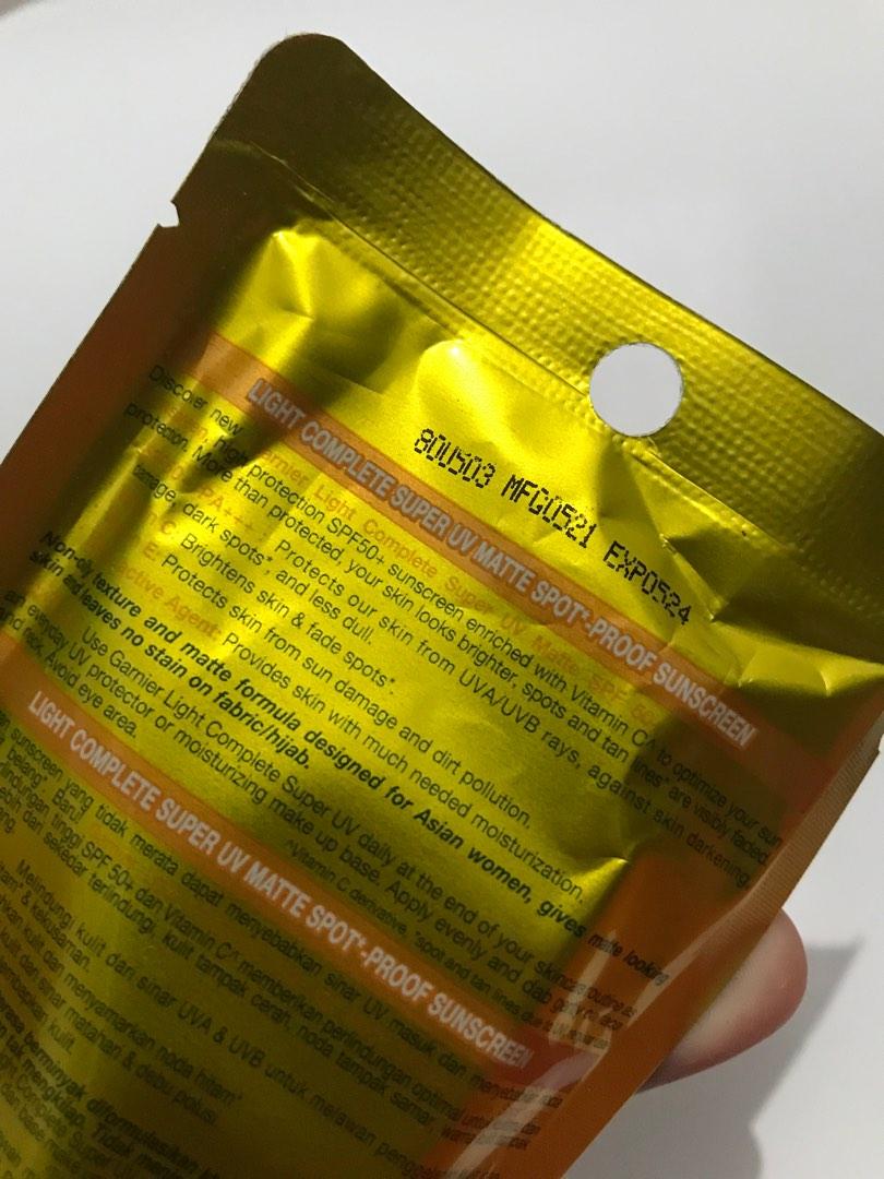 Sunscreen Garnier Spf 50, Kesehatan & Kecantikan, Parfum, Kuku ...