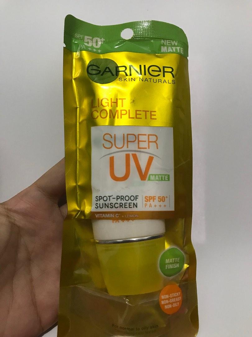 Sunscreen Garnier Spf 50, Kesehatan & Kecantikan, Parfum, Kuku ...