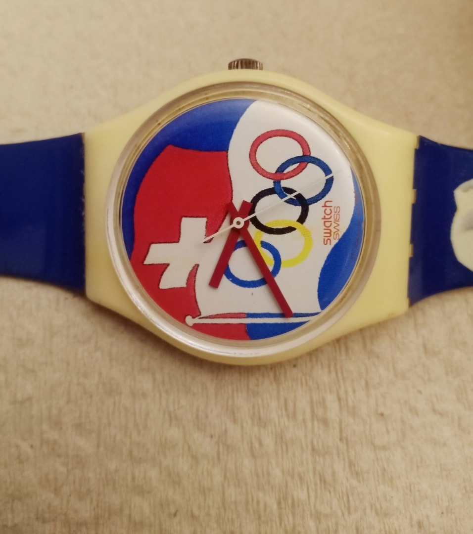 Swatch 1996 Olympics, Luxury, Watches on Carousell