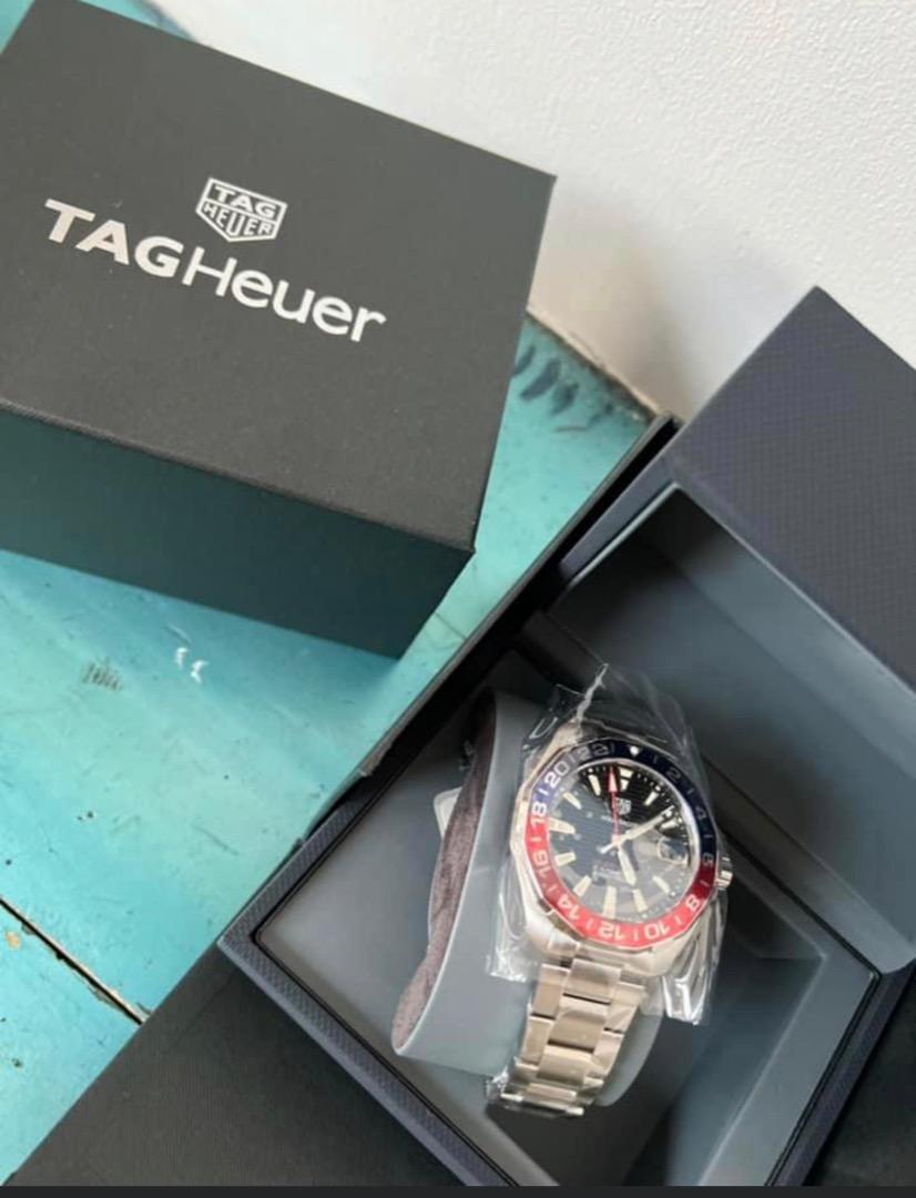 Tag Heuer GMT Aquaracer - Pepsi, Luxury, Watches on Carousell