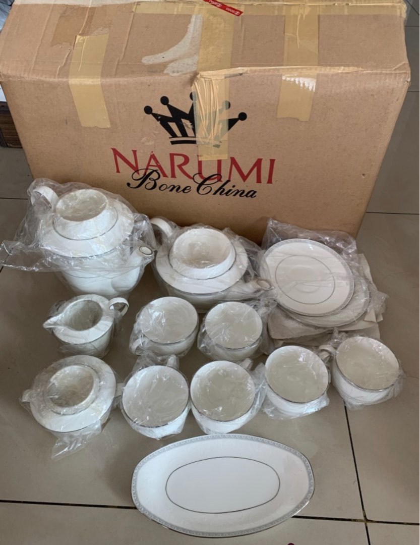 Tea set narumi, Kitchen & Appliances di Carousell