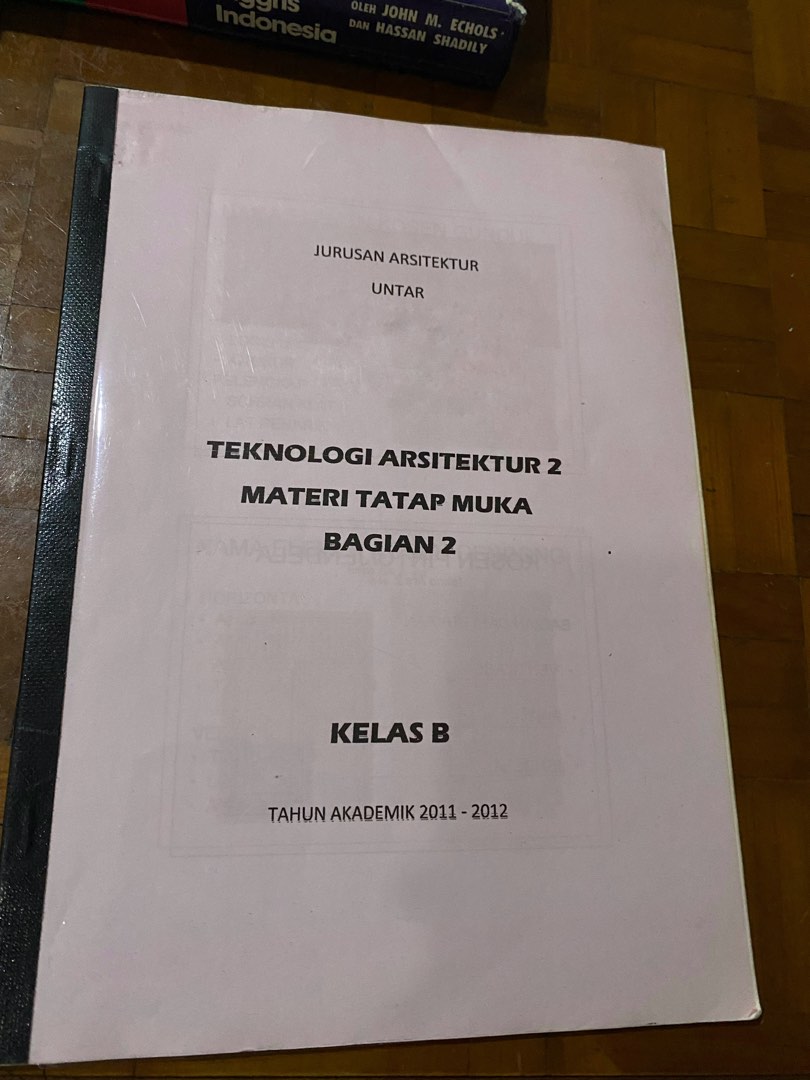 Teknologi Arsitektur 2, Buku & Alat Tulis, Buku di Carousell