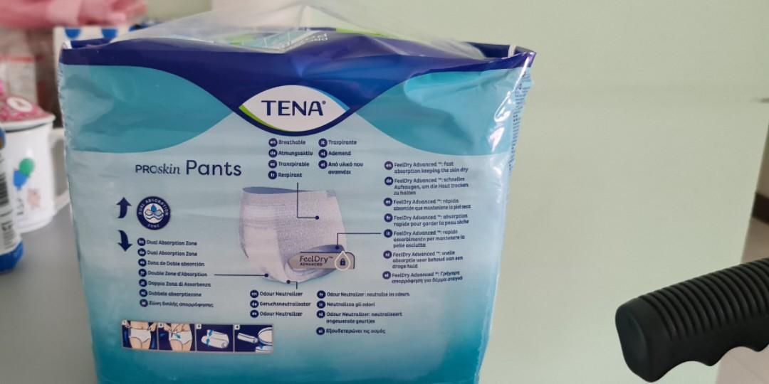 Tena Proskin Pants Plus S Adult Diaper, Health & Nutrition, Assistive & Rehabilatory Aids, Adult ...