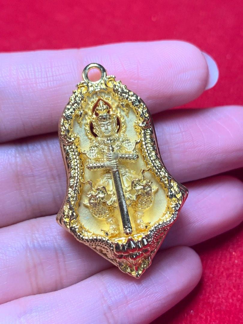 Thai Amulets @Lp Sri Thep Udorn 2 Face Thaowesuwan (Gold Plated ...