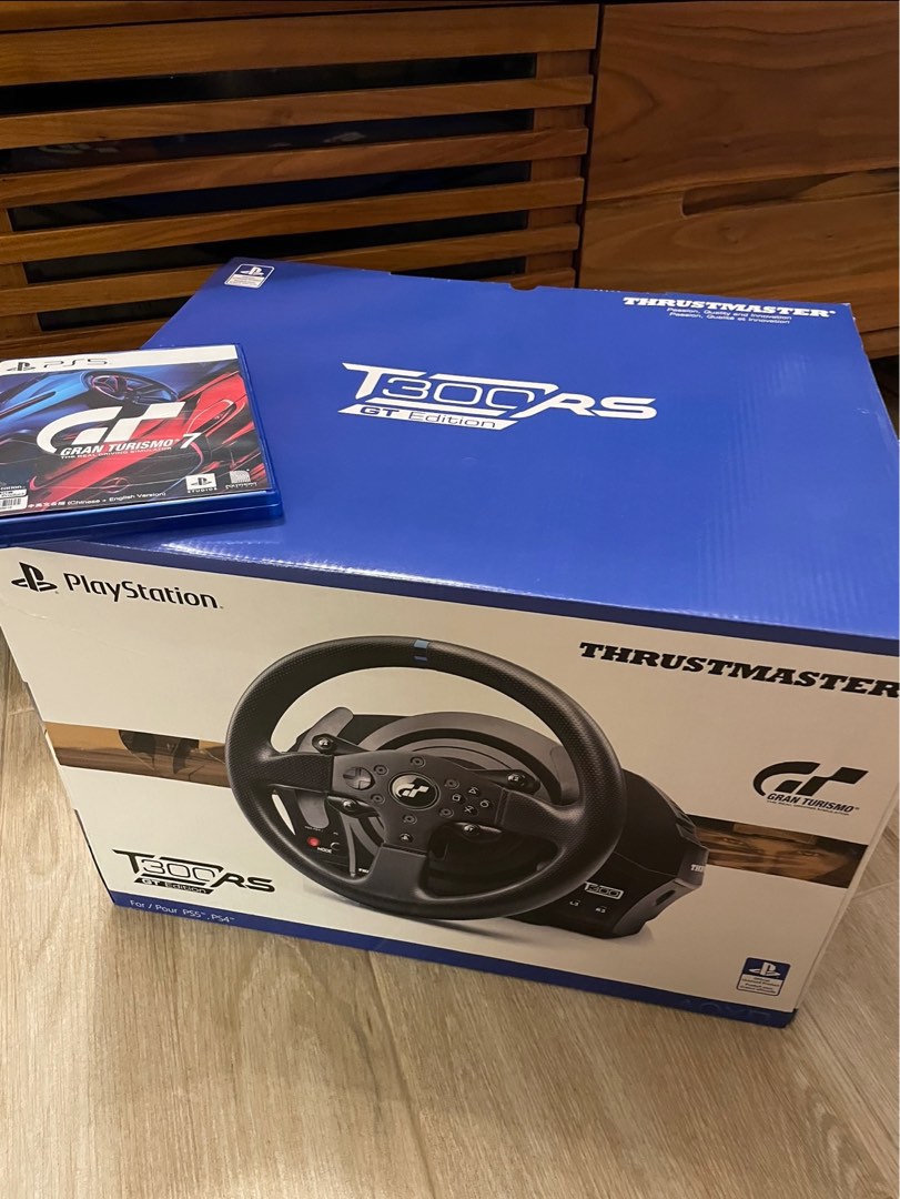 Thrustmaster T300RS GT Edition (連架), 電子遊戲, 遊戲機配件, 遊戲週邊商品 - Carousell