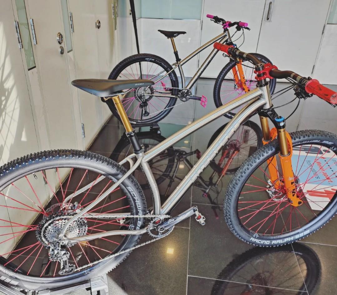 Titanium MTB frame custom build, Sports Equipment, Bicycles & Parts ...