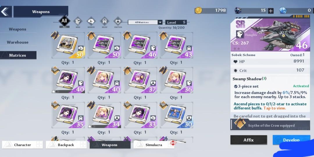 Tof lvl 50 c3 nemesis, Video Gaming, Gaming Accessories, In-Game ...