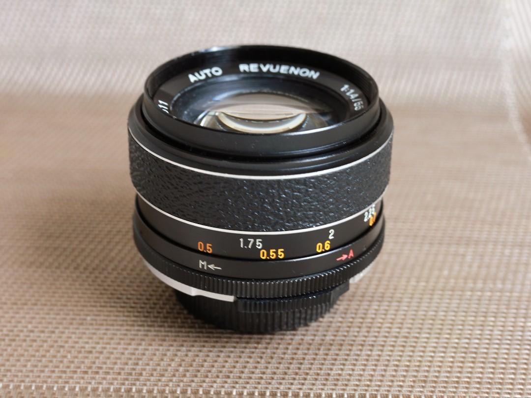 Tomioka Auto Revuenon 55mm F1.4, Photography, Lens & Kits on Carousell