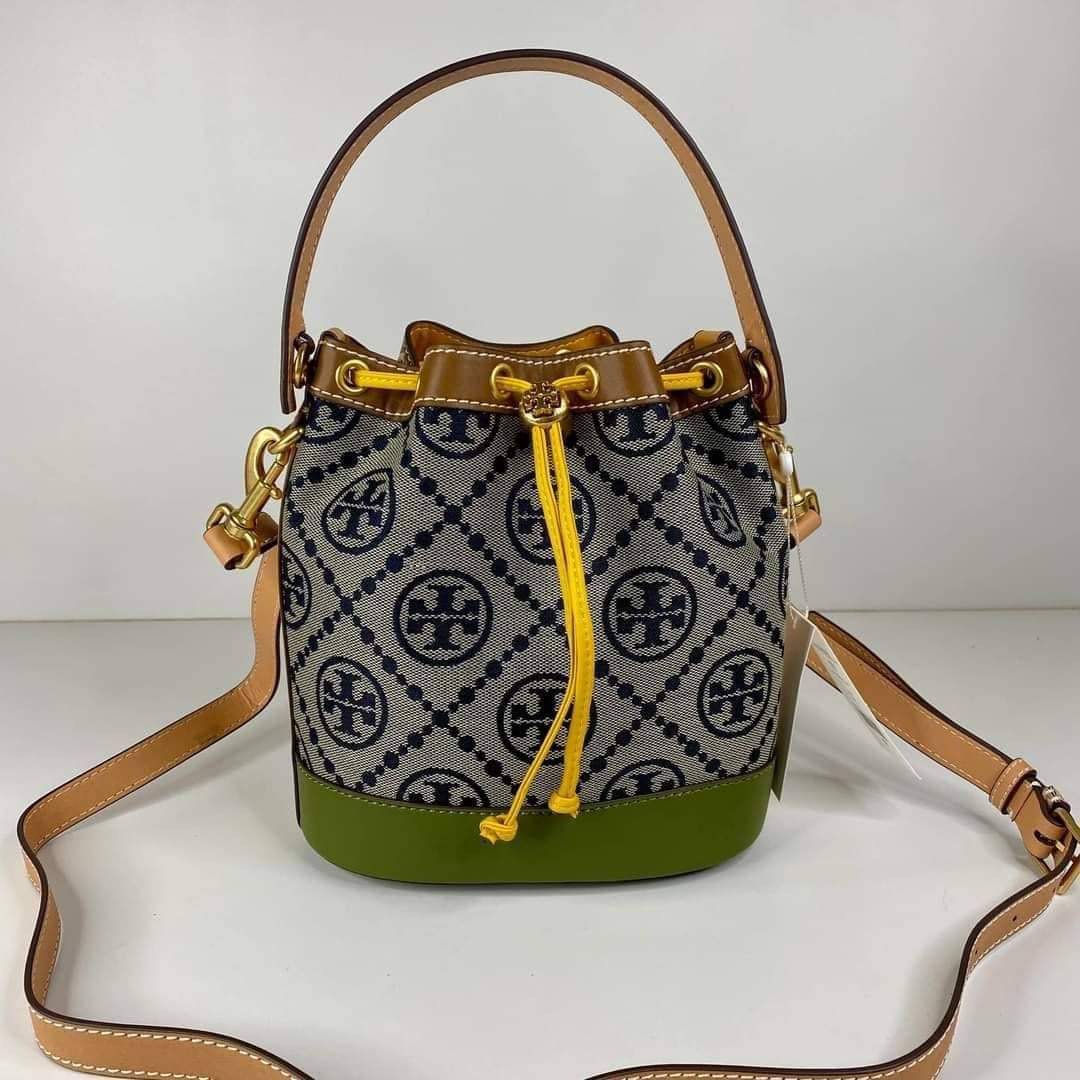 Tory Burch Bucket Bag, Luxury, Bags & Wallets on Carousell