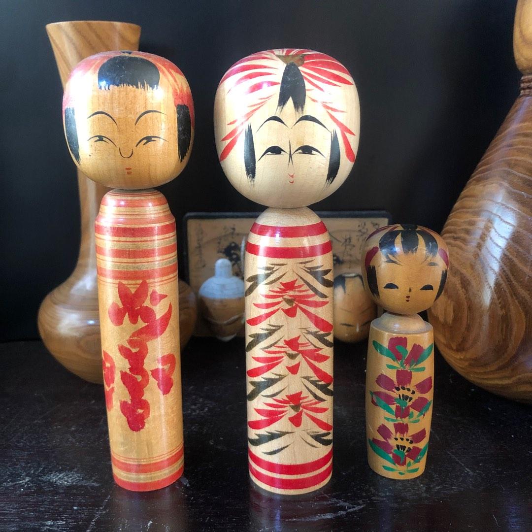Traditional kokeshi, Hobbies & Toys, Memorabilia & Collectibles ...