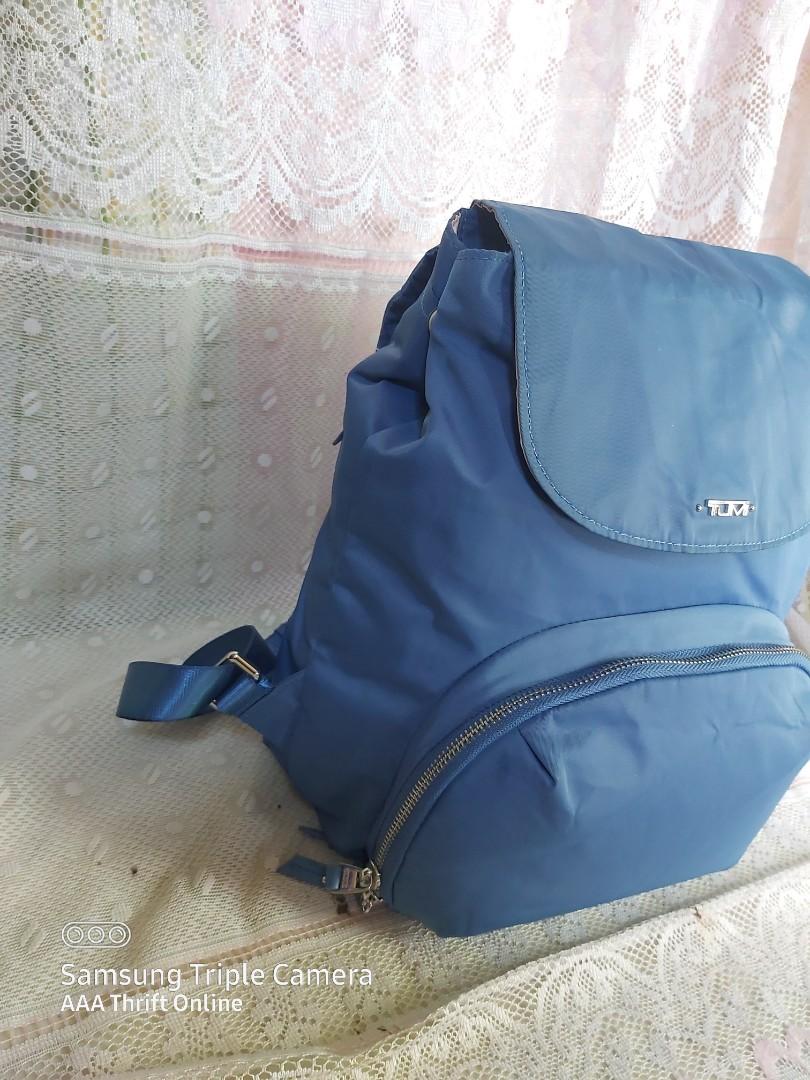 Tumi mini backpack for her, Women's Fashion, Bags & Wallets, Backpacks ...