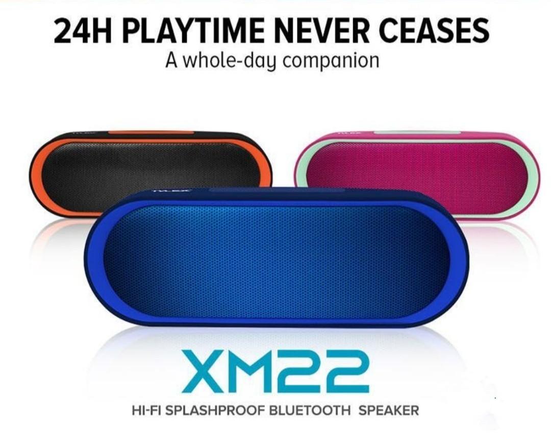 TYLEX XM22 Portable Wireless Stereo Speaker Hi-Fi Audio IPX5 ...