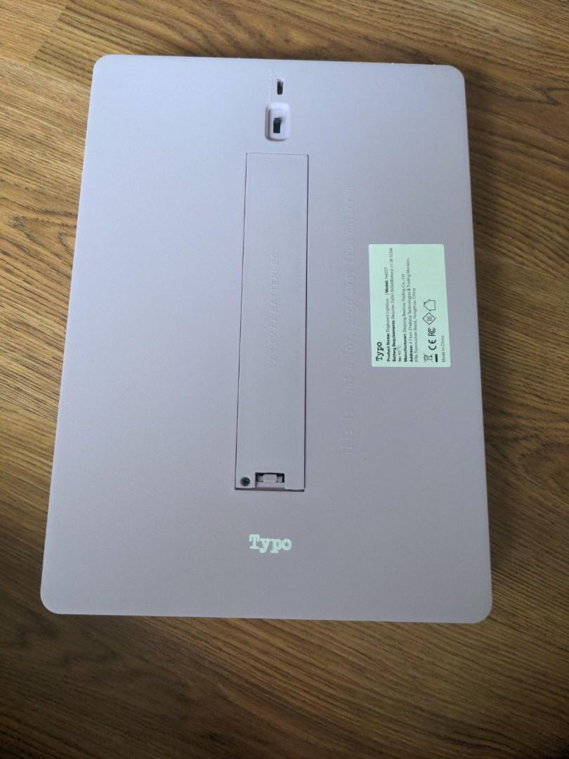 Typo A4 Pegboard light box with expansion letter pack, Furniture & Home ...