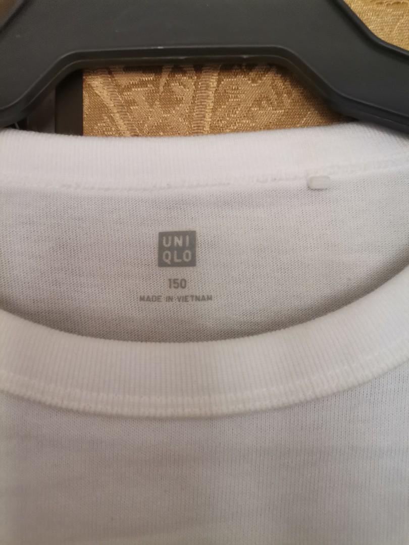 Uniqlo Basic White Top, Women's Fashion, Tops, Shirts on Carousell