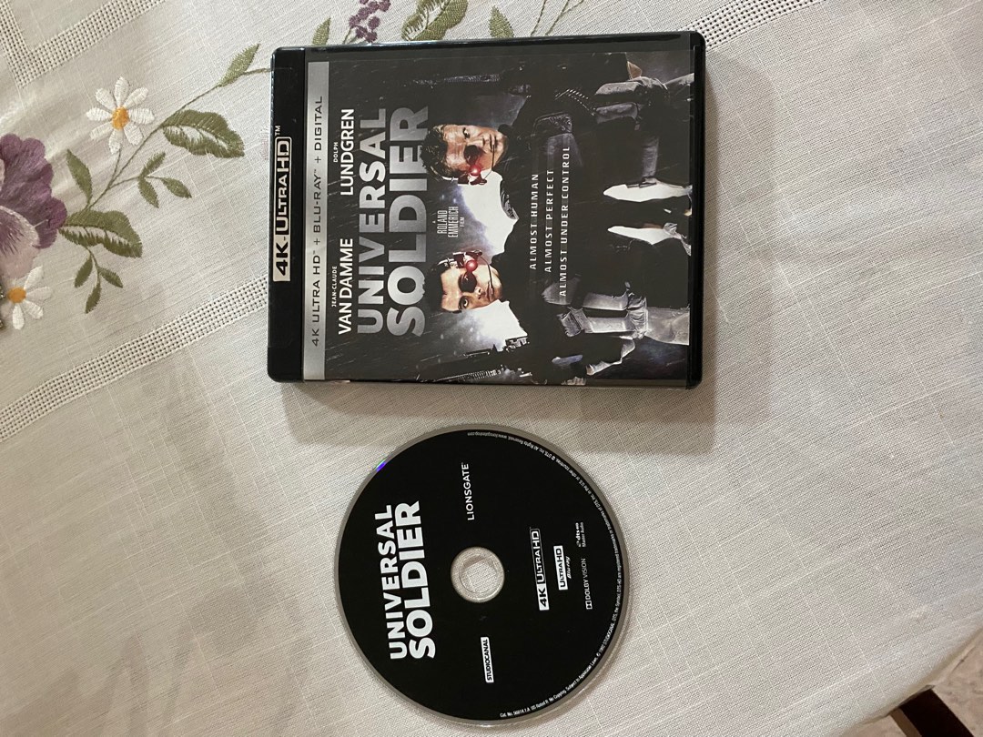 Universal Soldier 4K only, Hobbies & Toys, Music & Media, CDs & DVDs on ...