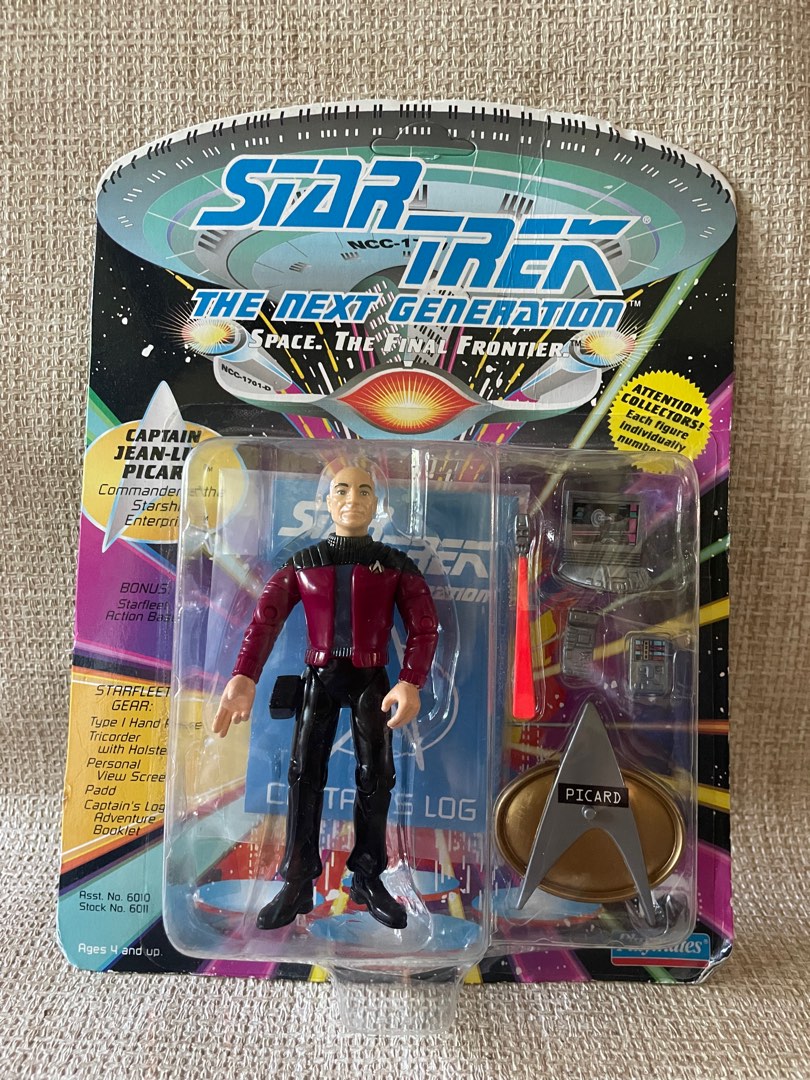 Vintage 1992 Star Trek Action Figure Next Generation, Hobbies & Toys ...