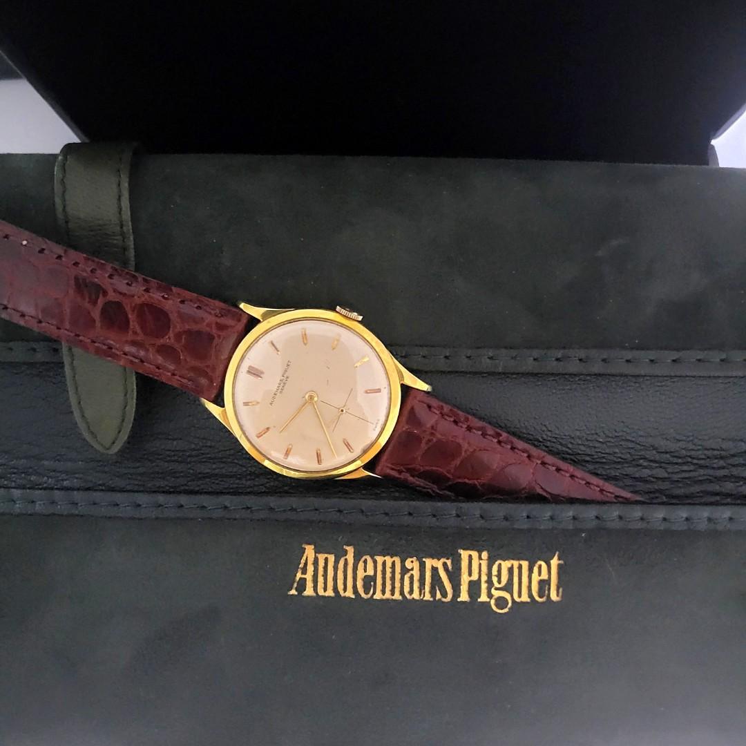 Vintage Audemars Piguet Geneve 18K YG, Ultra-Thin, 33mm, 1950s [Rare ...