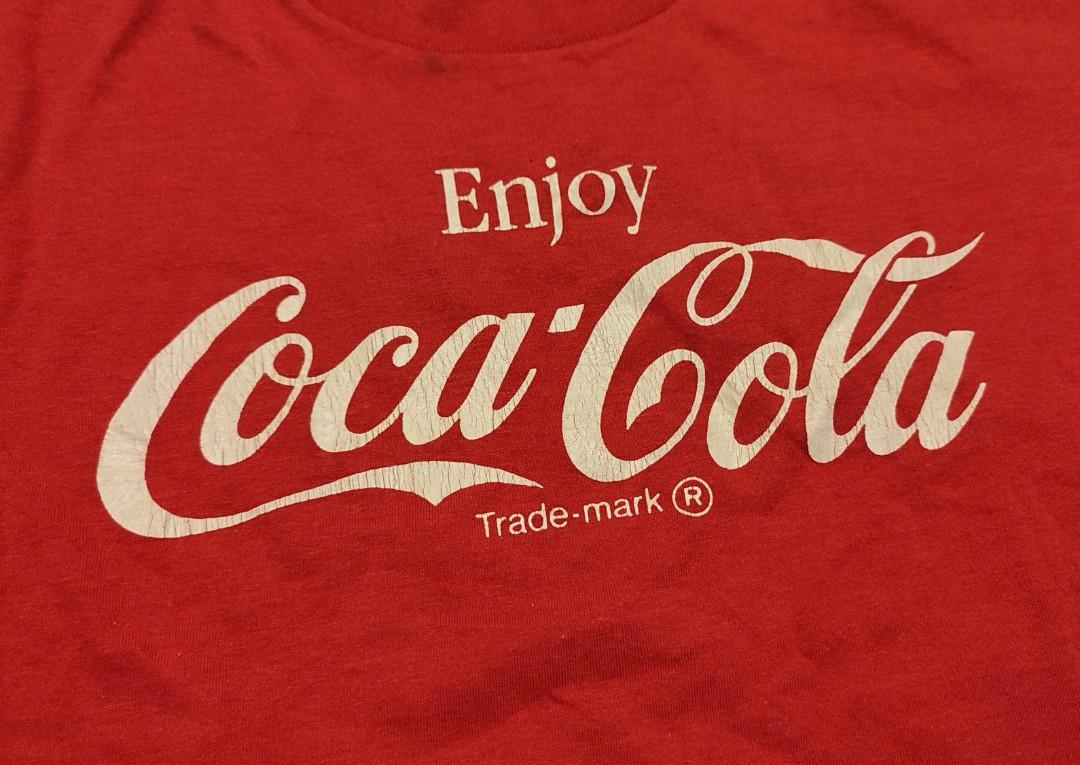 Vintage Coca Cola Coke 80s, Men's Fashion, Tops & Sets, Tshirts & Polo ...