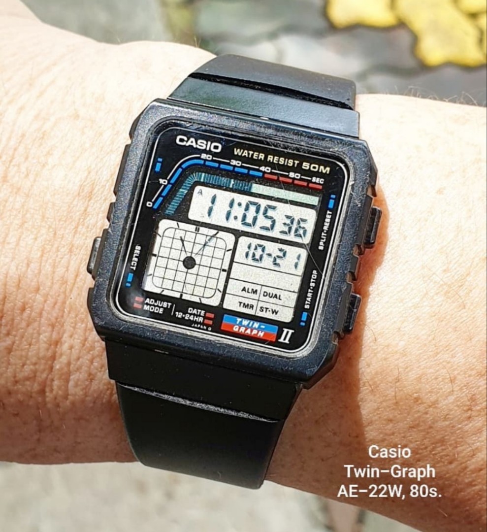 Vintage digital casio watch., Luxury, Watches on Carousell