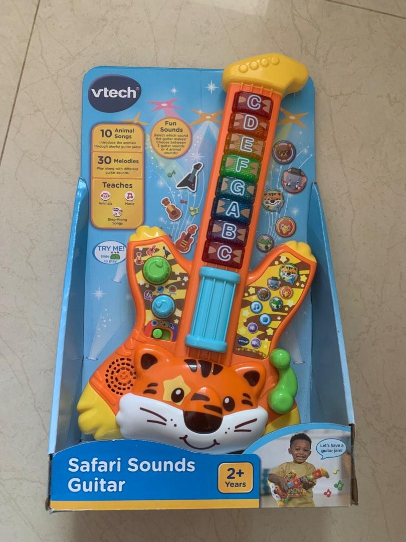 Vtech safari sounds guitar, 兒童＆孕婦用品, 嬰兒玩具 - Carousell