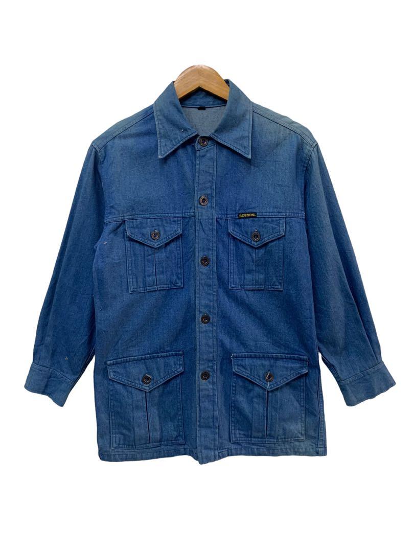 VTG BOBSON NANKAI DENIM JACKET, Men's Fashion, Coats, Jackets and ...