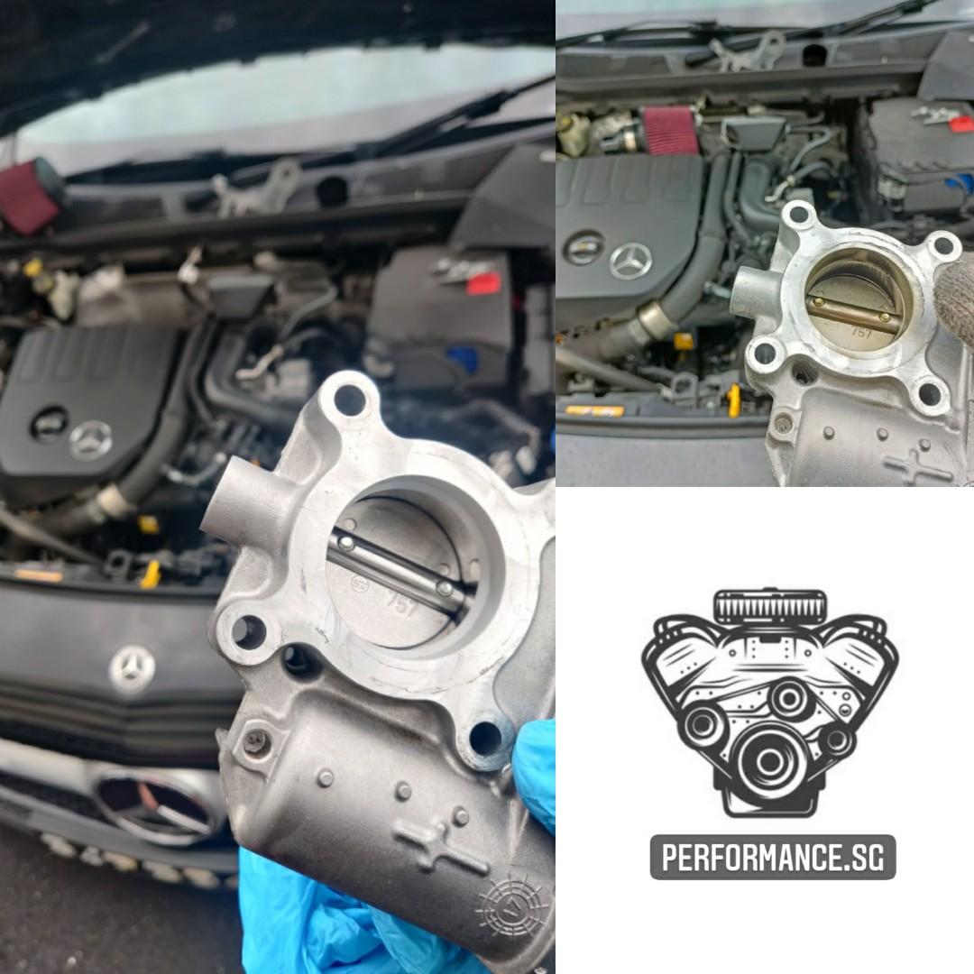 W177 W118 W247 H247 X157 Mercedes Throttle body port and polish skoda ...