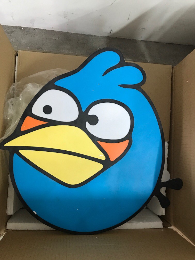 Wall Ceiling Lamp - Angry Birds, Furniture & Home Living, Lighting ...