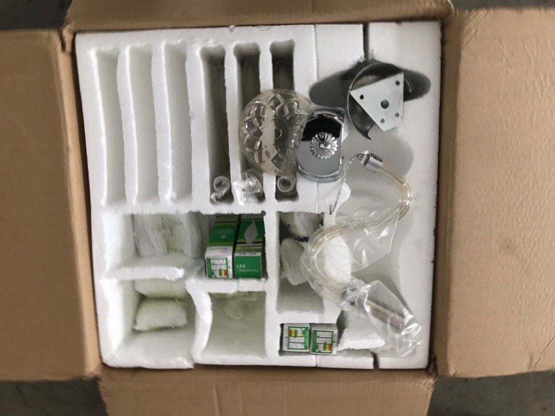 Wall Chandelier Light Tint Color x 2 Set together, Furniture & Home ...