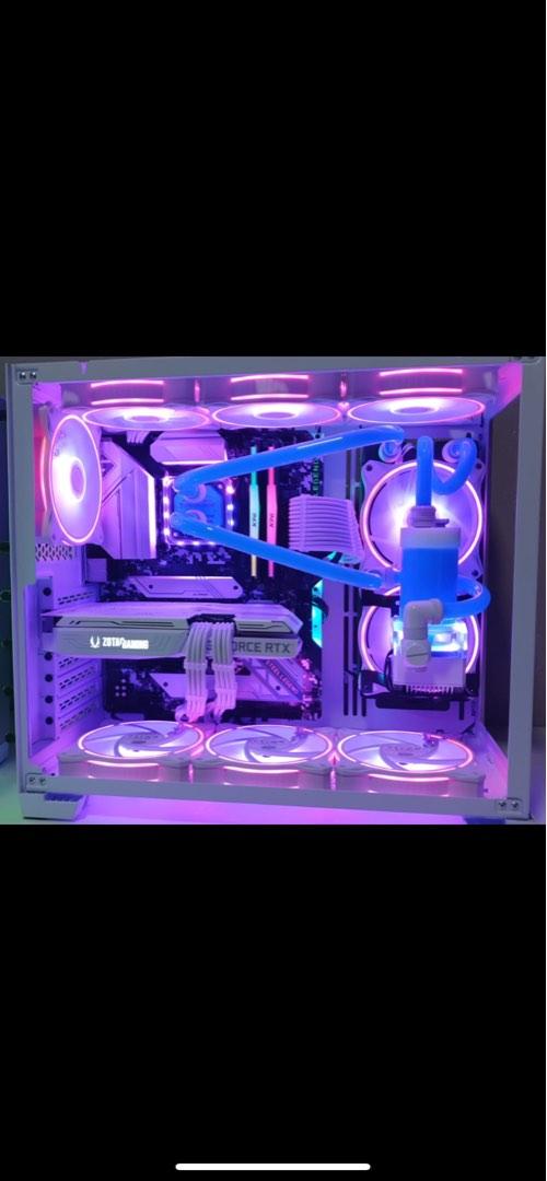 Water loop custom PC RTX 3070, Computers & Tech, Desktops on Carousell