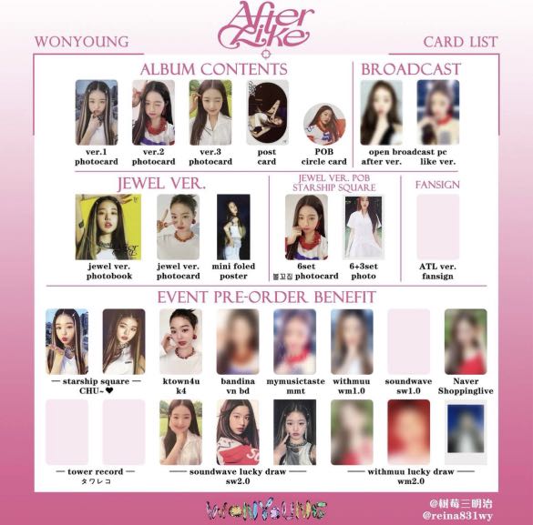 Wts Ive wonyoung pobs rei yujin gaeul leeseo liz, Hobbies & Toys, Memorabilia & Collectibles, K ...