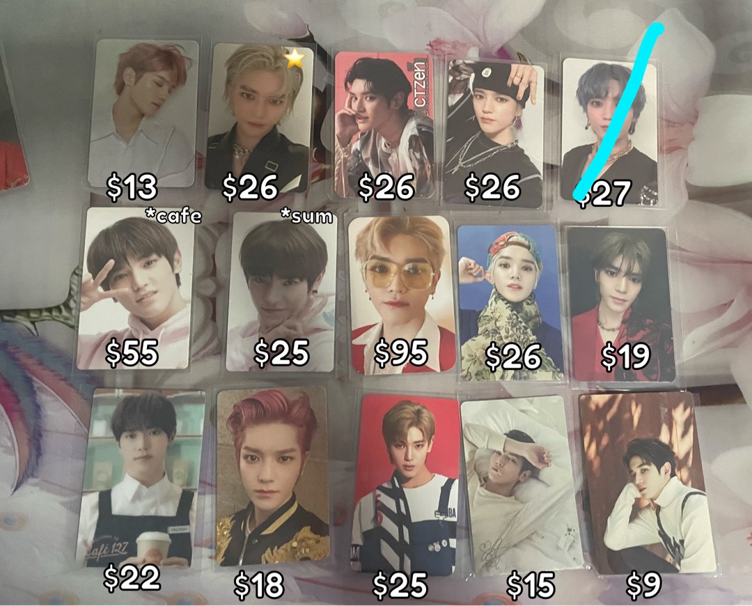 WTS NCT TAEYONG RARE PCS SUPERM TOUR EARTHQUAKE RESONANCE KIHNO ...