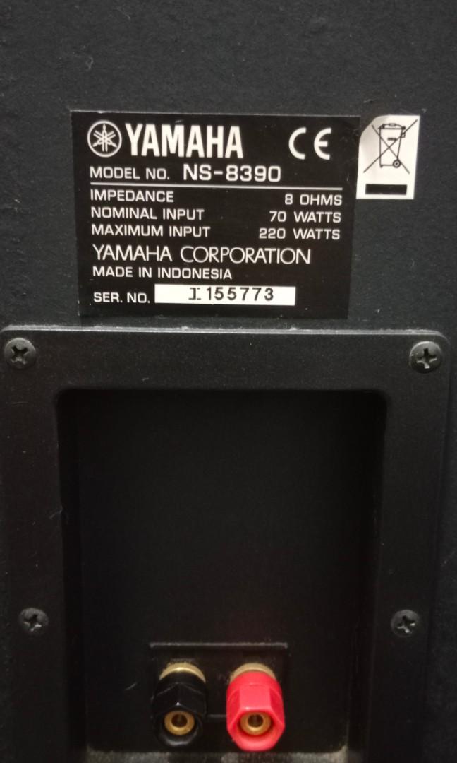 yamaha ns 8390 floorstanding speaker, Audio, Soundbars, Speakers ...