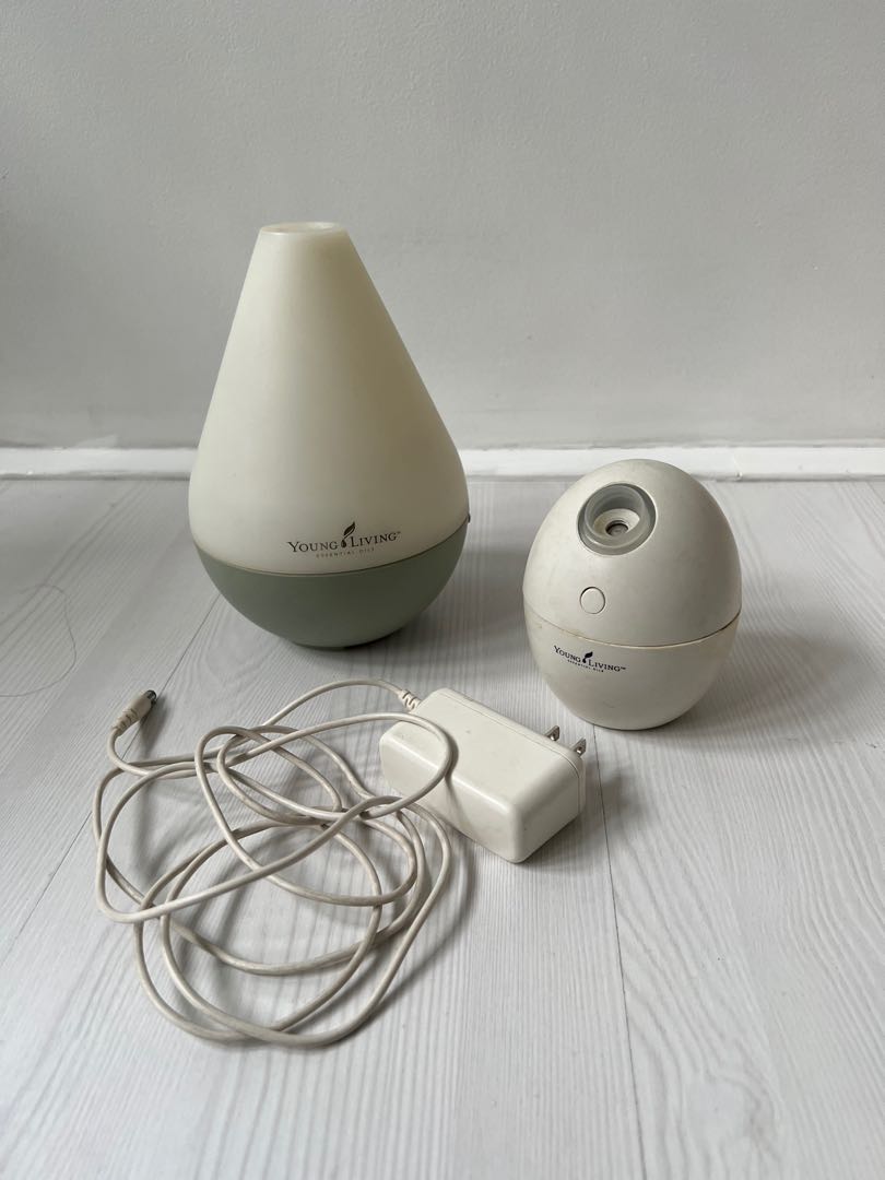Young Living Diffuser with Free Mini Diffuser, Furniture & Home Living ...