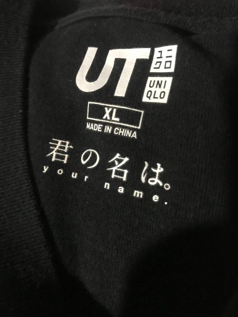 Your Name x Uniqlo Collaboration, Men's Fashion, Tops & Sets, Tshirts ...