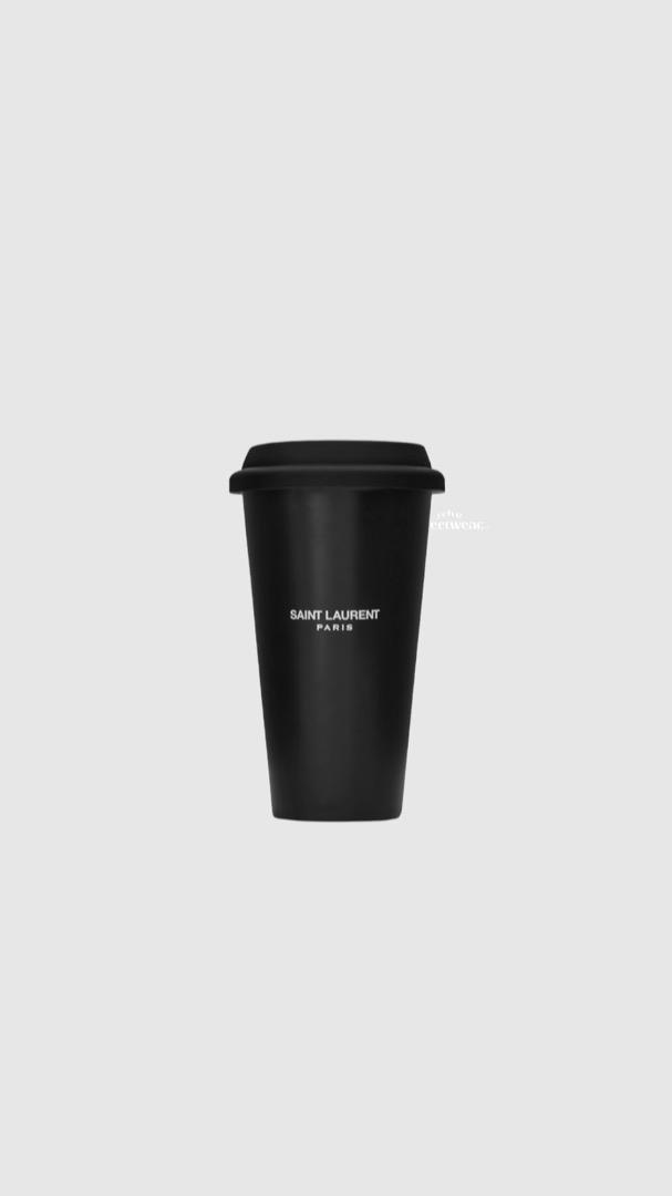 YSL Saint Laurent Tumbler & Coffee Cup (Preorder), Furniture & Home ...