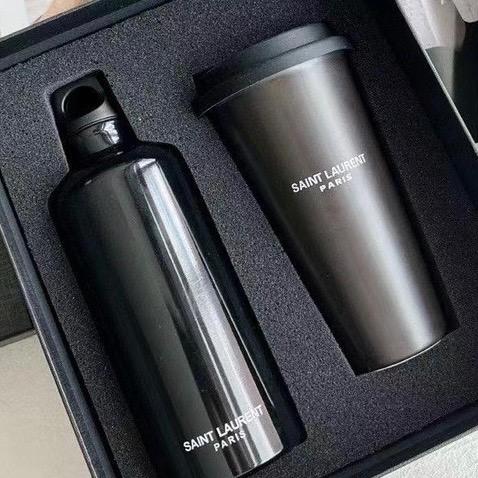 YSL Saint Laurent Tumbler & Coffee Cup (Preorder), Furniture & Home ...
