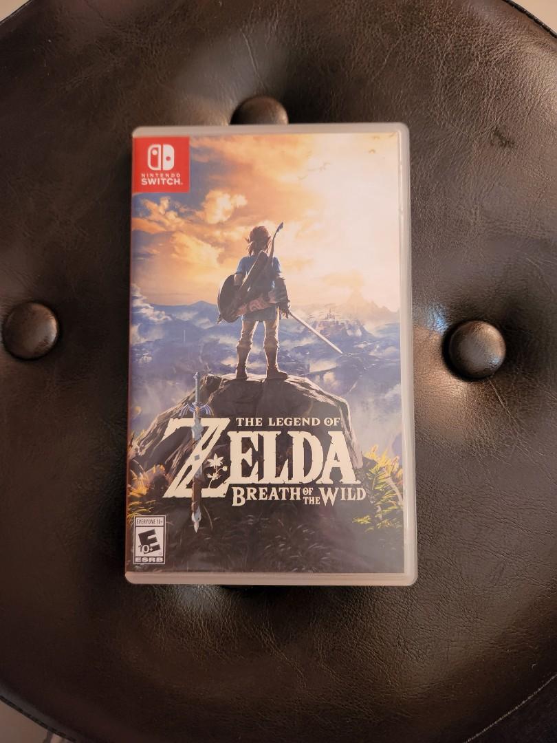 Zelda Botw switch, Video Gaming, Video Games, Nintendo on Carousell