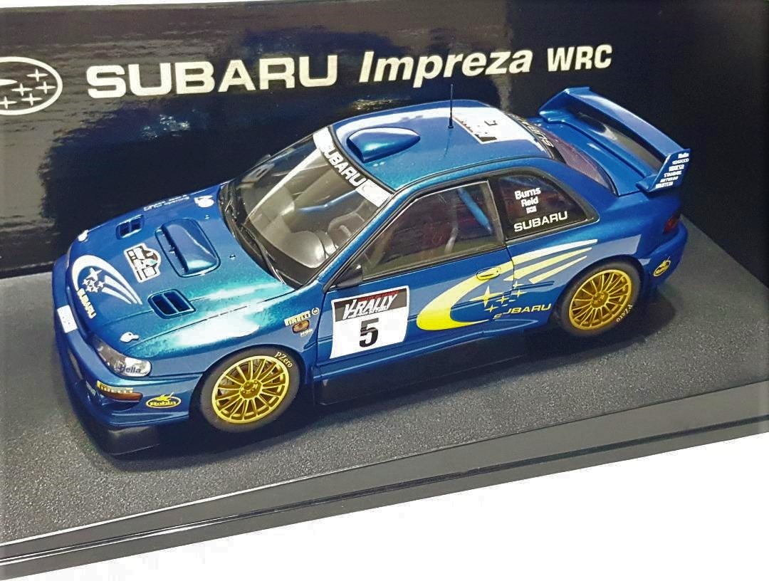 1/18 Autoart Subaru Impreza WRC 1999 #5 Burns Reid V- Rally France ...